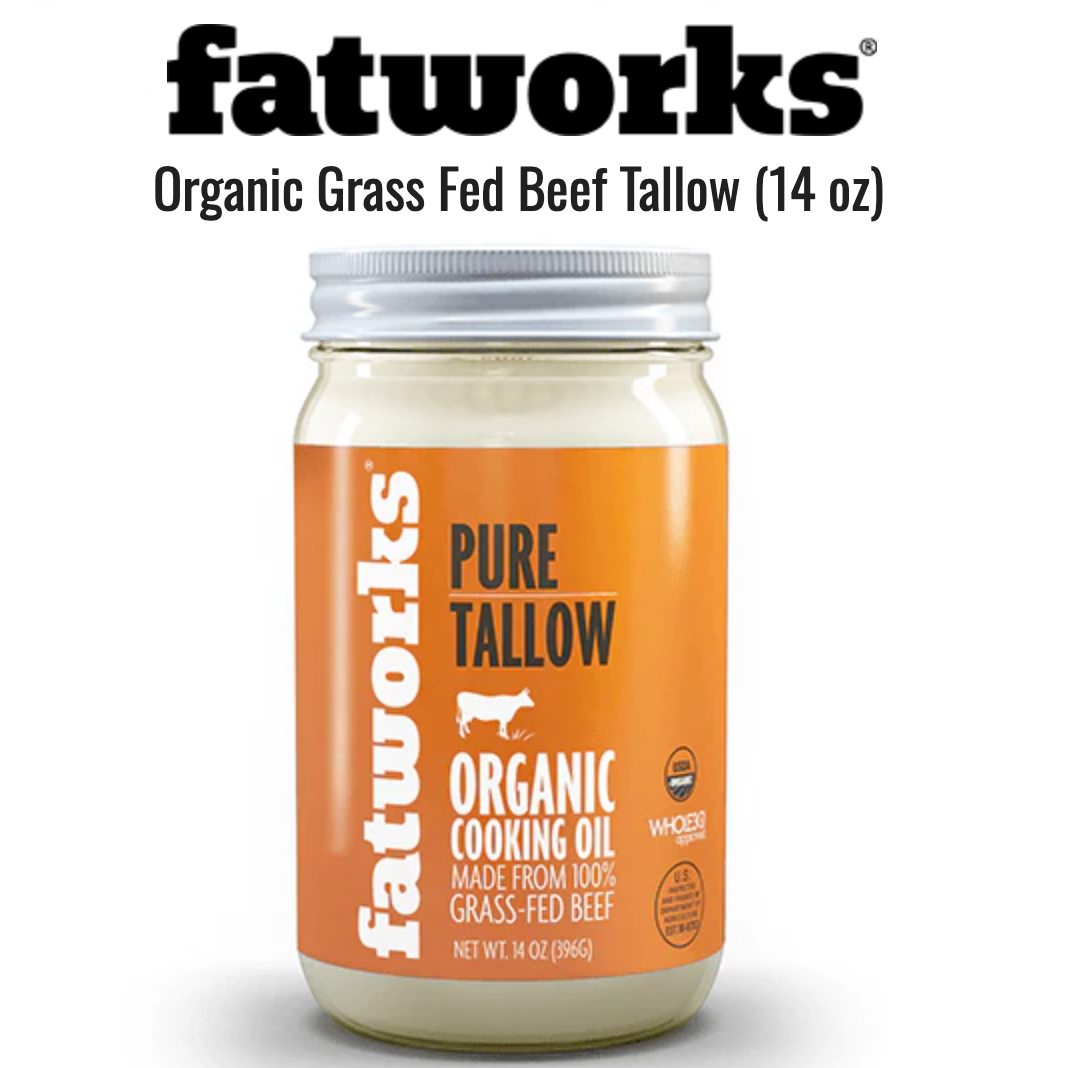 Fatworks: Organic GrassFed Beef Tallow - Beef Tallow Magic